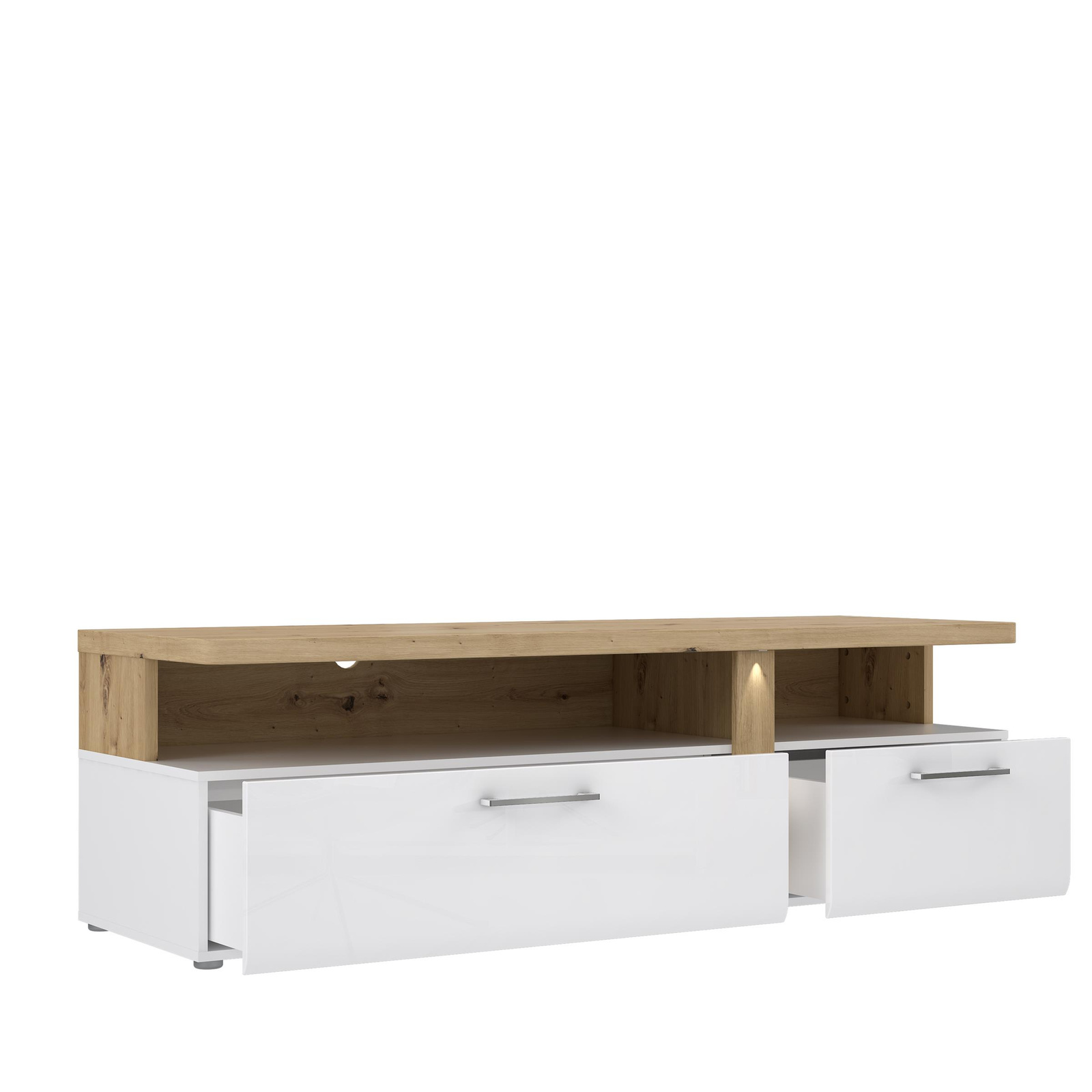Szafka RTV z szufladami pod telewizor do salonu Tuluza Forte ...